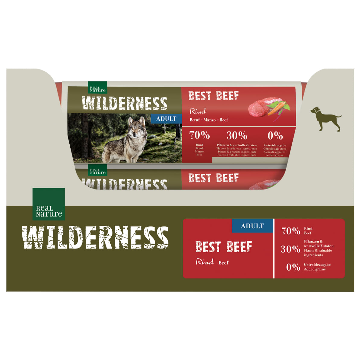 Real Nature Wilderness Dog Salamotto 800G | Arcaplanet