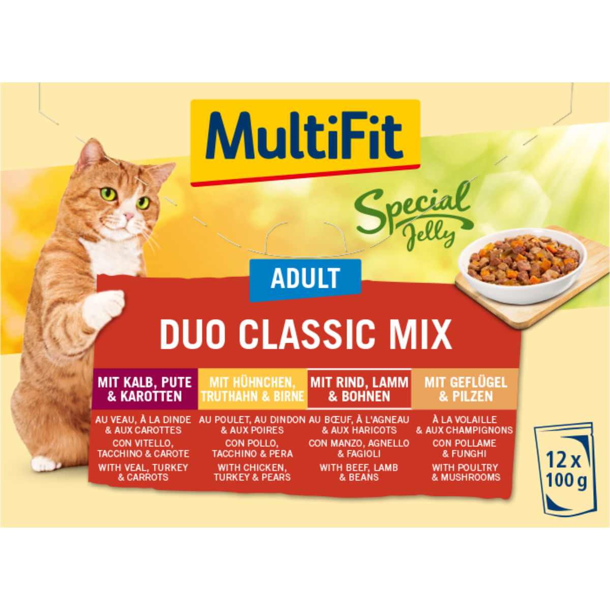 MultiFit Special Jelly Cat Busta Multipack 12x100G | Arcaplanet