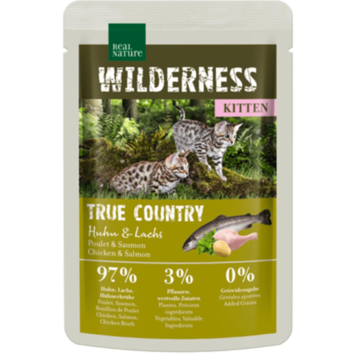 Real Nature Wilderness Kitten Busta Multipack 12x85G | Arcaplanet