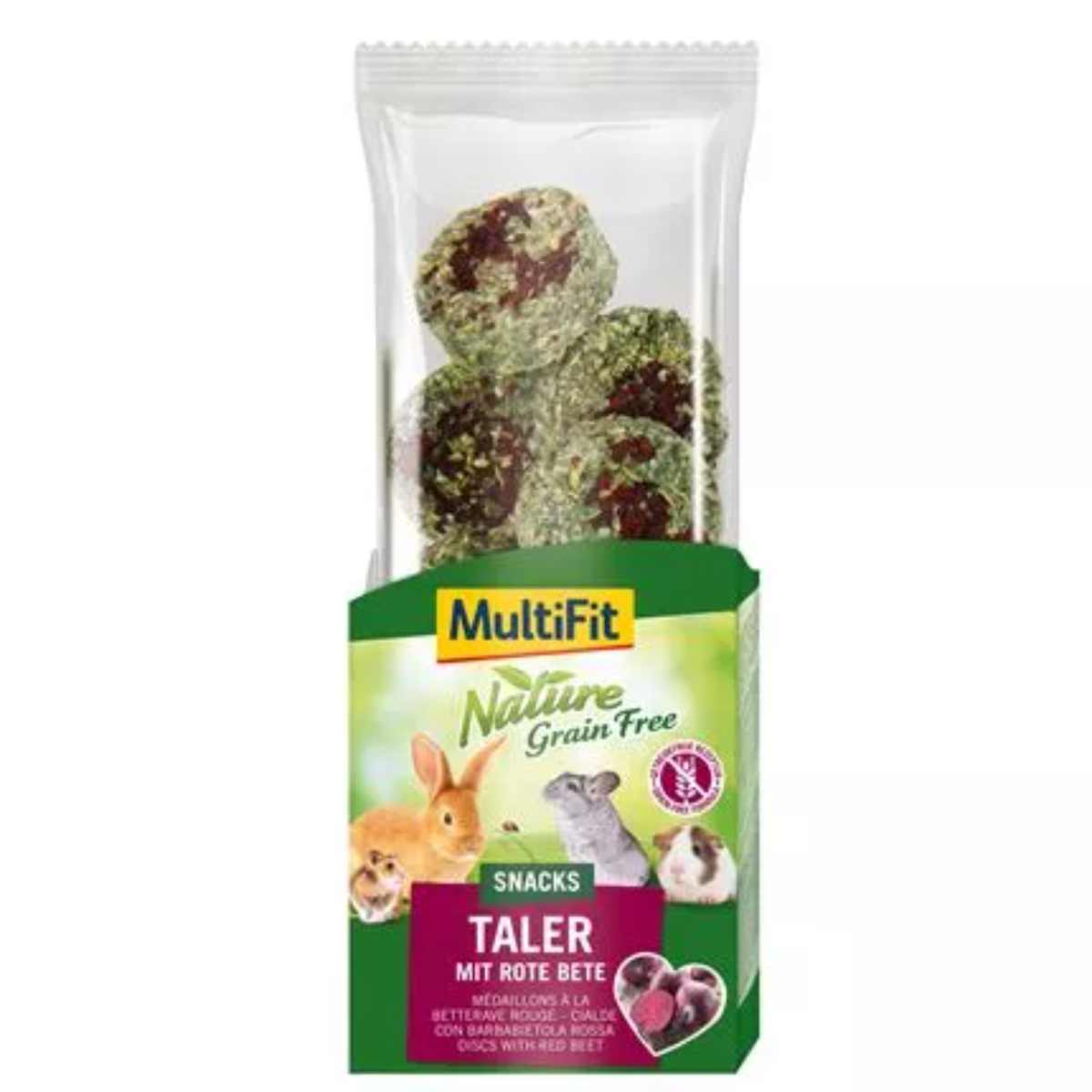 MultiFit Snack per Roditori Taler Senza Cereali 100G | Arcaplanet
