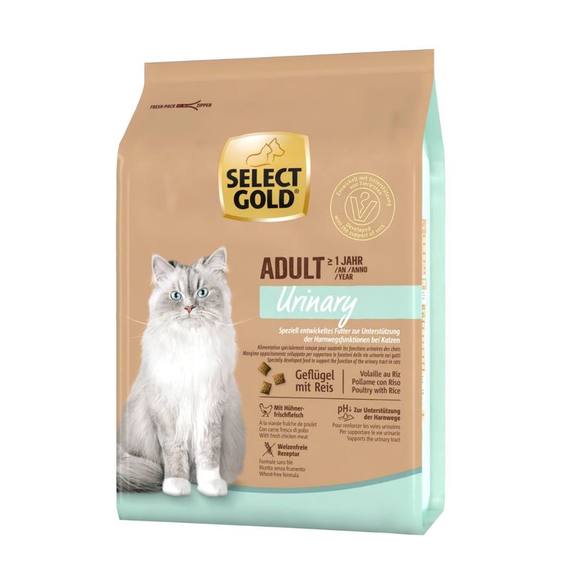 Select Gold Cat Adult Urinary Pollame E Riso - Arcaplanet.it