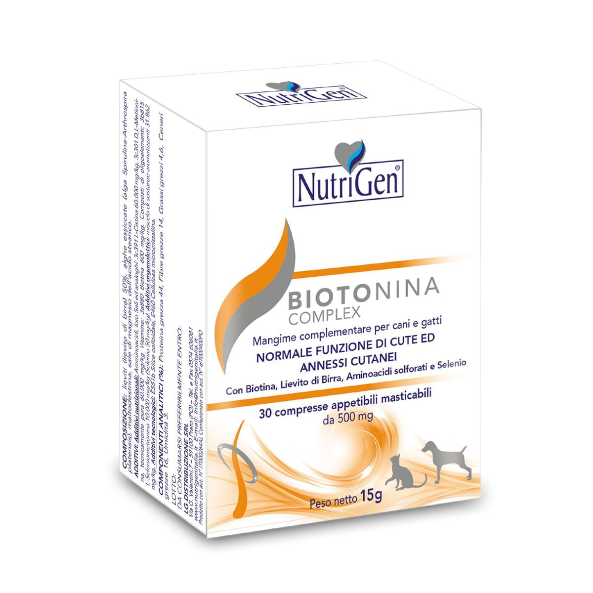 Nutrigen Biotonina Compresse Complex | Arcaplanet