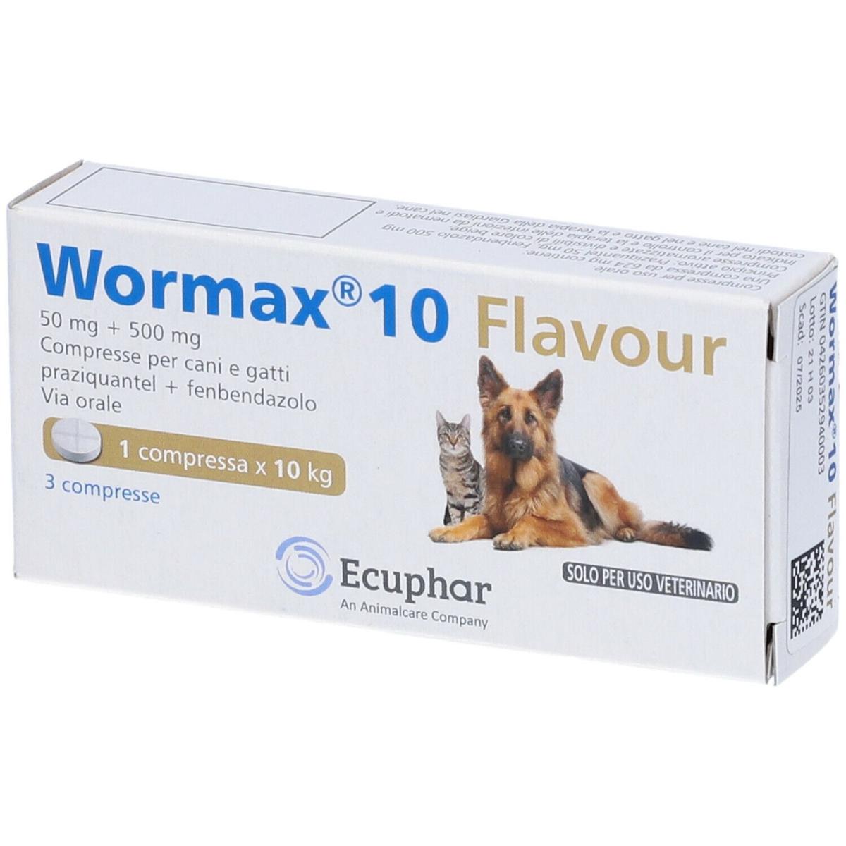 Wormax 10 Flavour Compresse | Arcaplanet