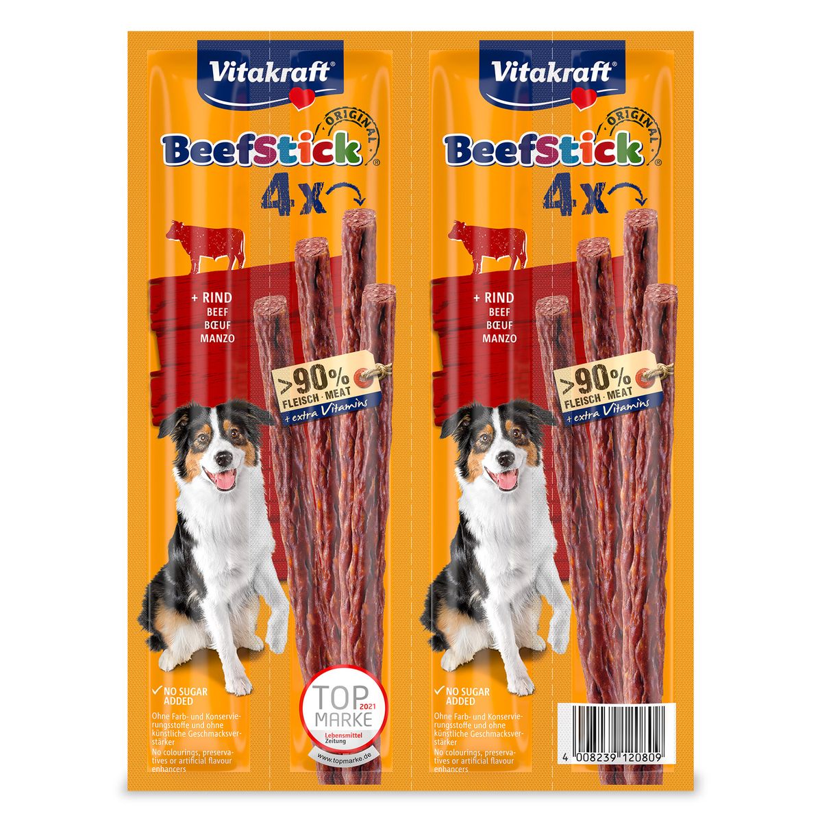 Vitakraft Dog Beef Stick Multipack 4x12G - Arcaplanet.it