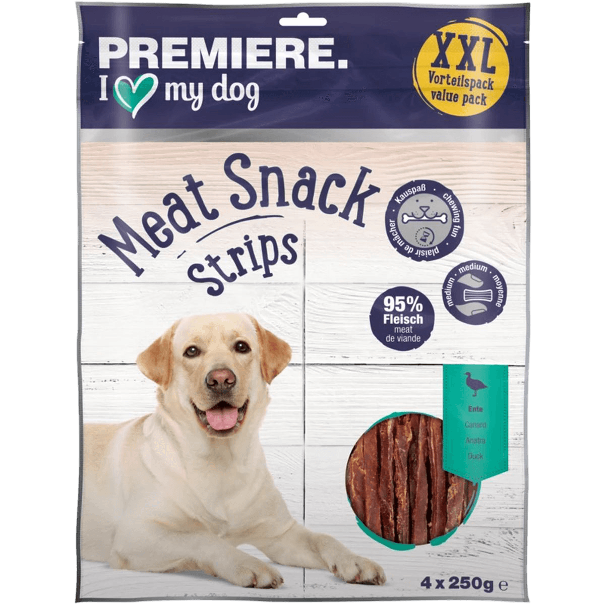 Set Prova Multigusto Premiere Snack Cane 1KG Strips + 70G Tasty Duo ...